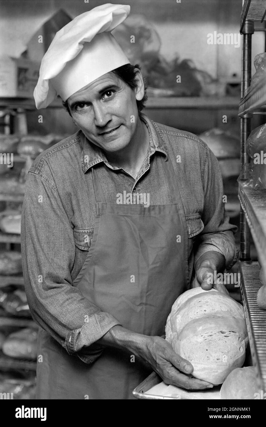 Baker showing his handiwork in Los Angeles, California model released ...