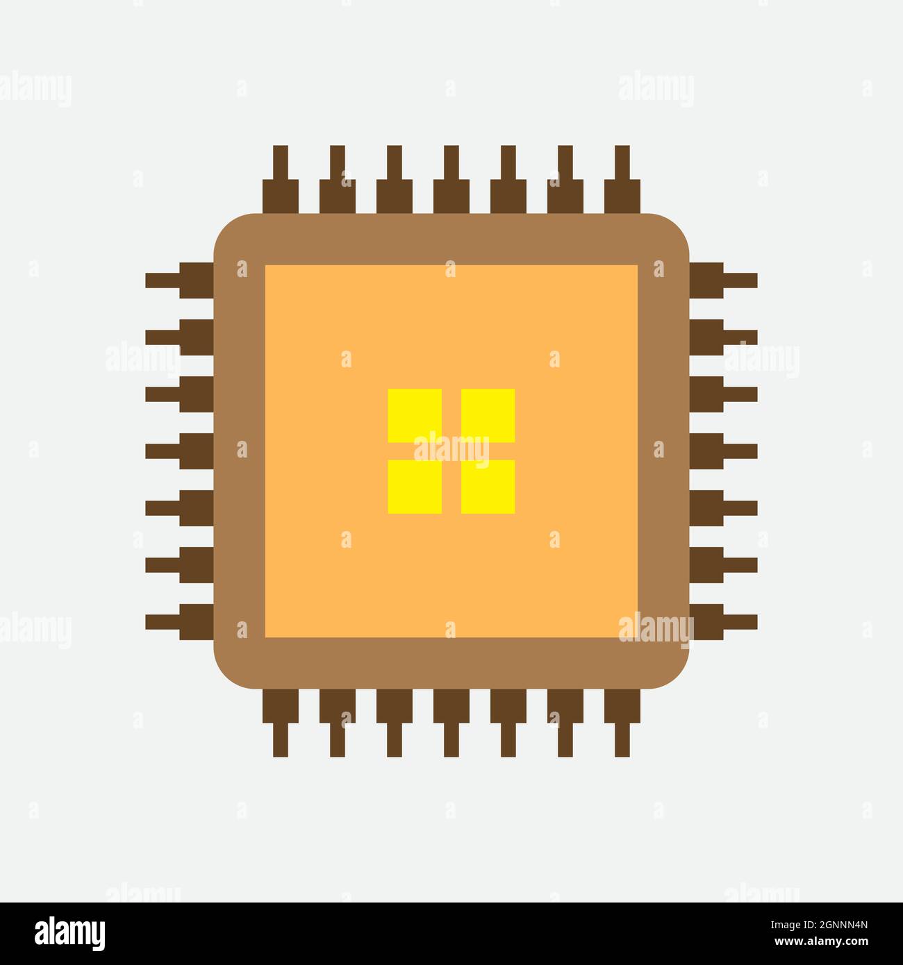 Quantum processors Stock Vector Images - Alamy