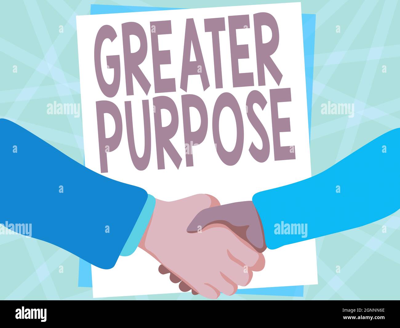 Text showing inspiration Greater Purpose. Internet Concept Extend in ...