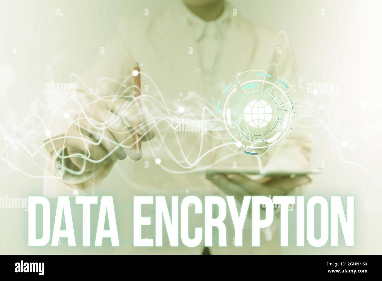 Inspiration showing sign Data Encryption. Business idea Symmetrickey algorithm for the ...