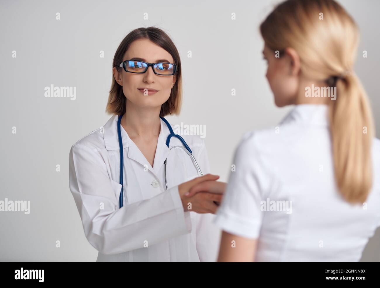 Doctor stethoscope healing procedures hi-res stock photography and ...