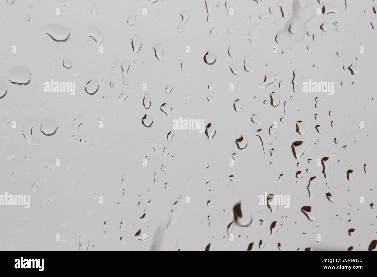 Texture background. Water drops on glass Stock Photo - Alamy