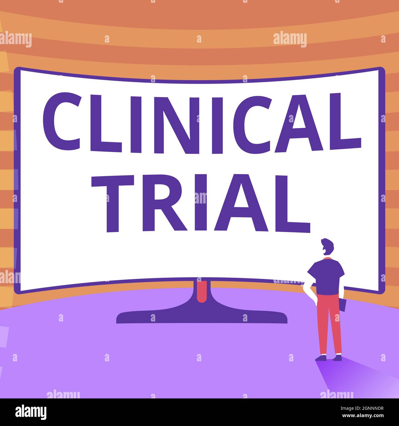 Inspiration showing sign Clinical Trial. Business overview trials to ...