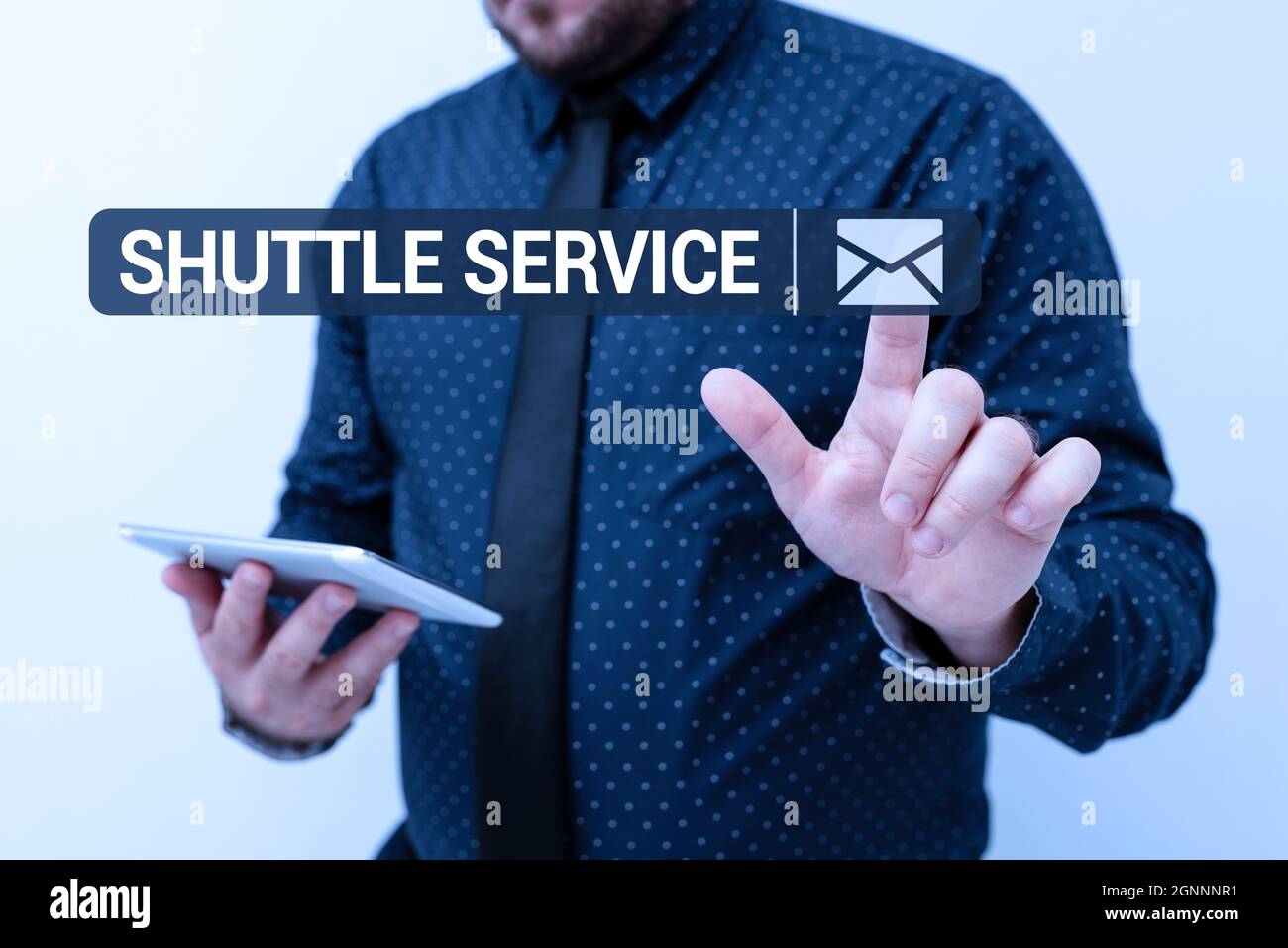 Writing displaying text Shuttle Service. Business showcase vehicles ...