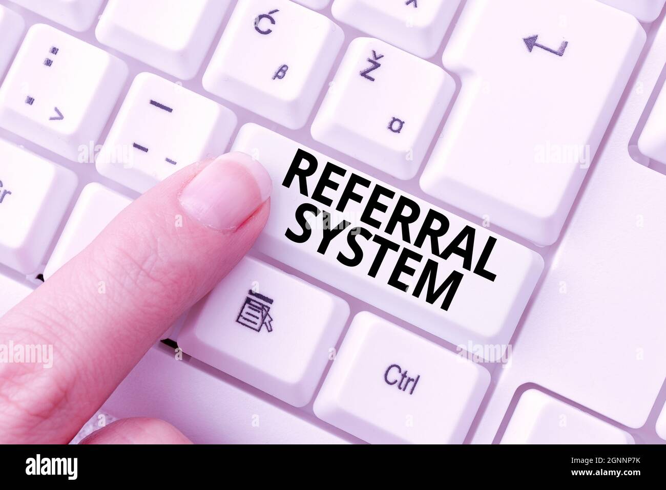 Text caption presenting Referral System. Business idea sending own ... Text caption presenting Referral System. Business idea sending own ...