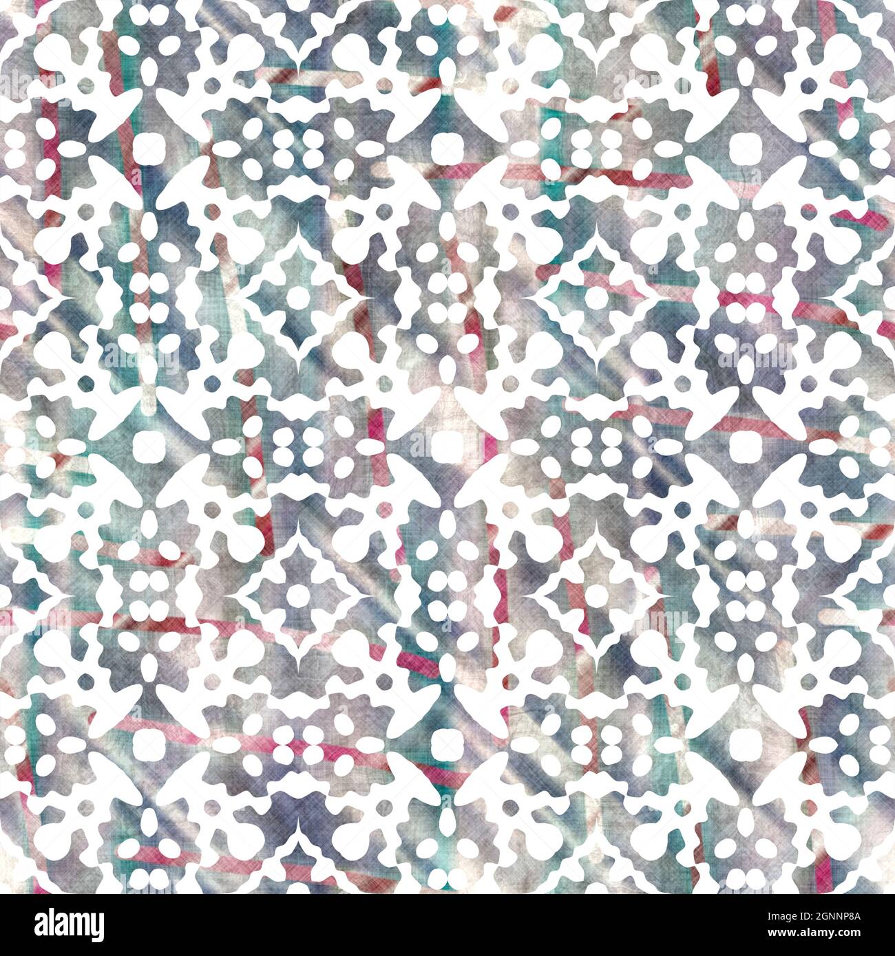 Seamless white on color interior wall tile style surface pattern design ...