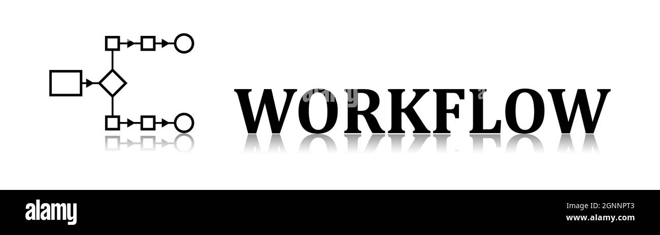 Organization workflow Black and White Stock Photos & Images - Alamy