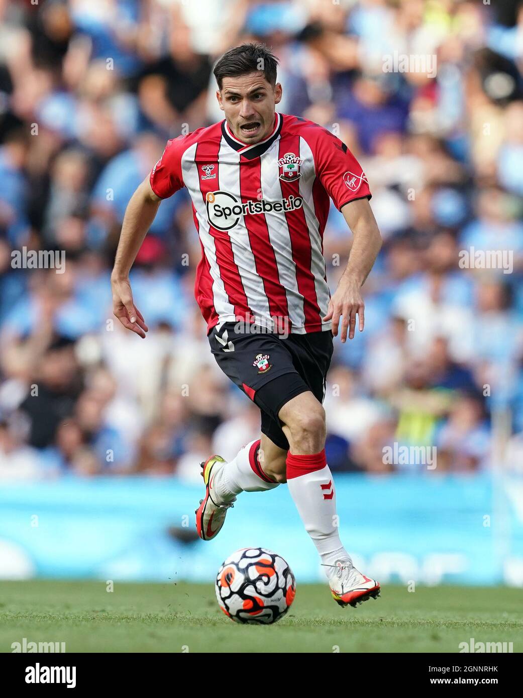 Southampton's Romain Perraud during the Premier League match at The ...