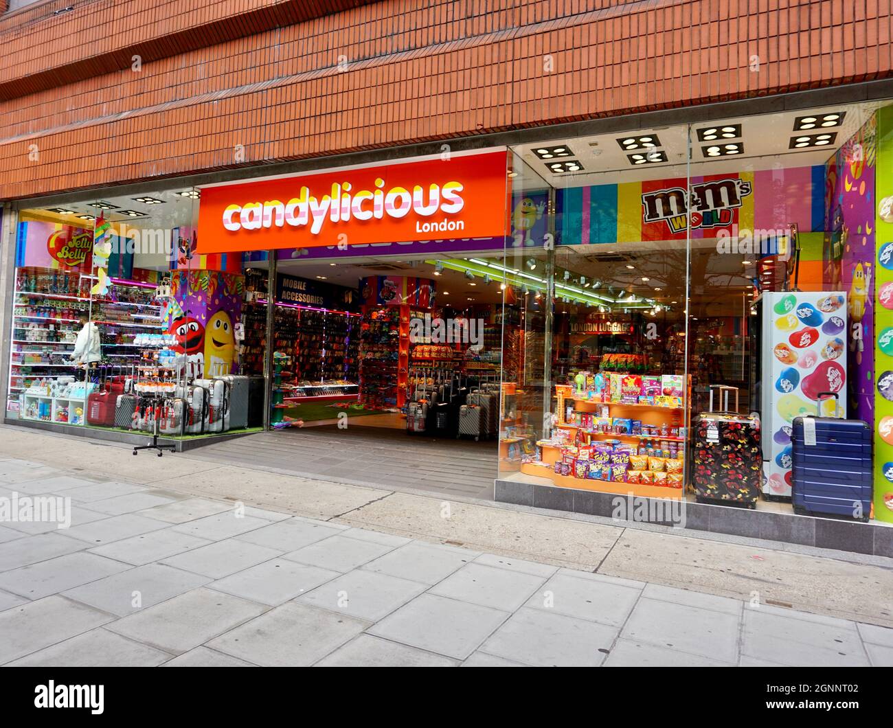 Candylicious Sweet Store on Oxford Street, London, United Kingdom Stock ...