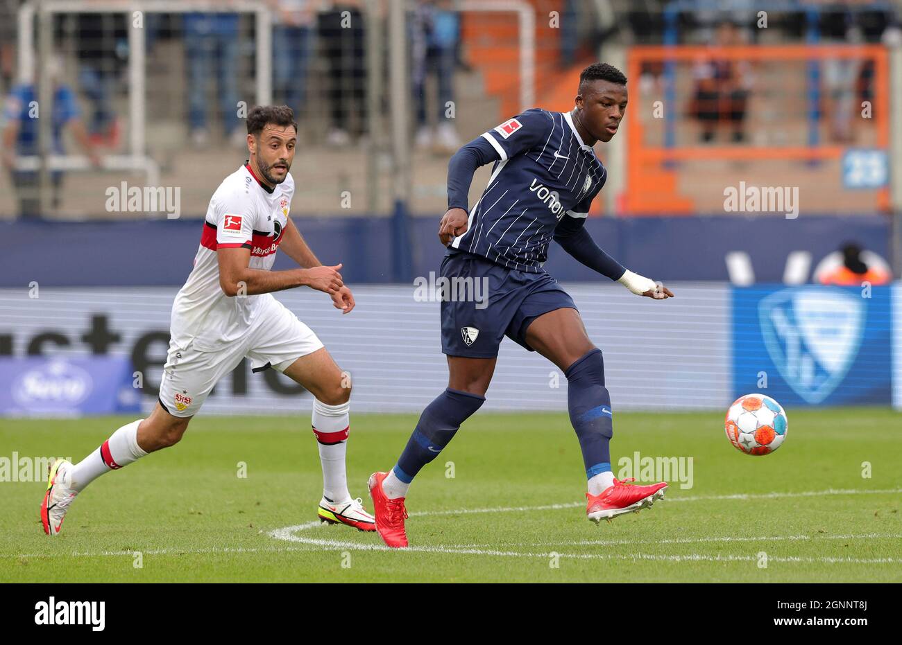 City Of Bochum, Deutschland. 26th Sep, 2021. firo: 26.09.2021, Fuvuball, 1st Bundesliga, season ...