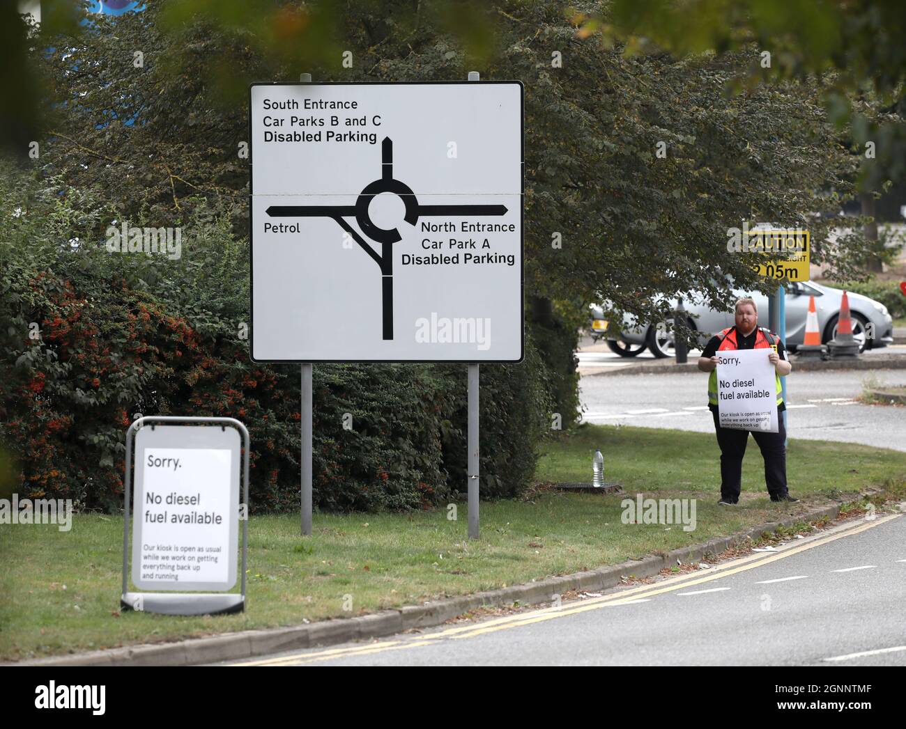 Sorry no diesel sign hi-res stock photography and images - Alamy