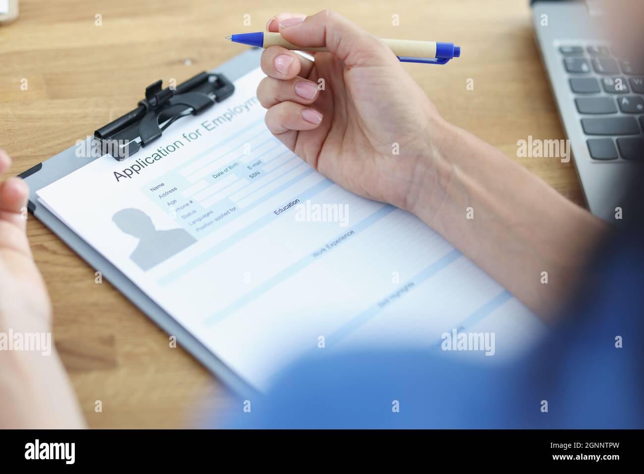 Fill out document hi-res stock photography and images - Alamy
