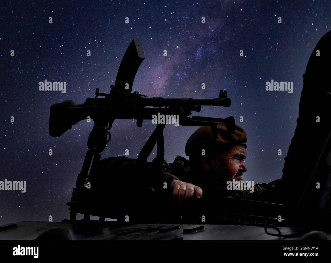 The Bren gun was a series of light machine guns made by Britain in the ...