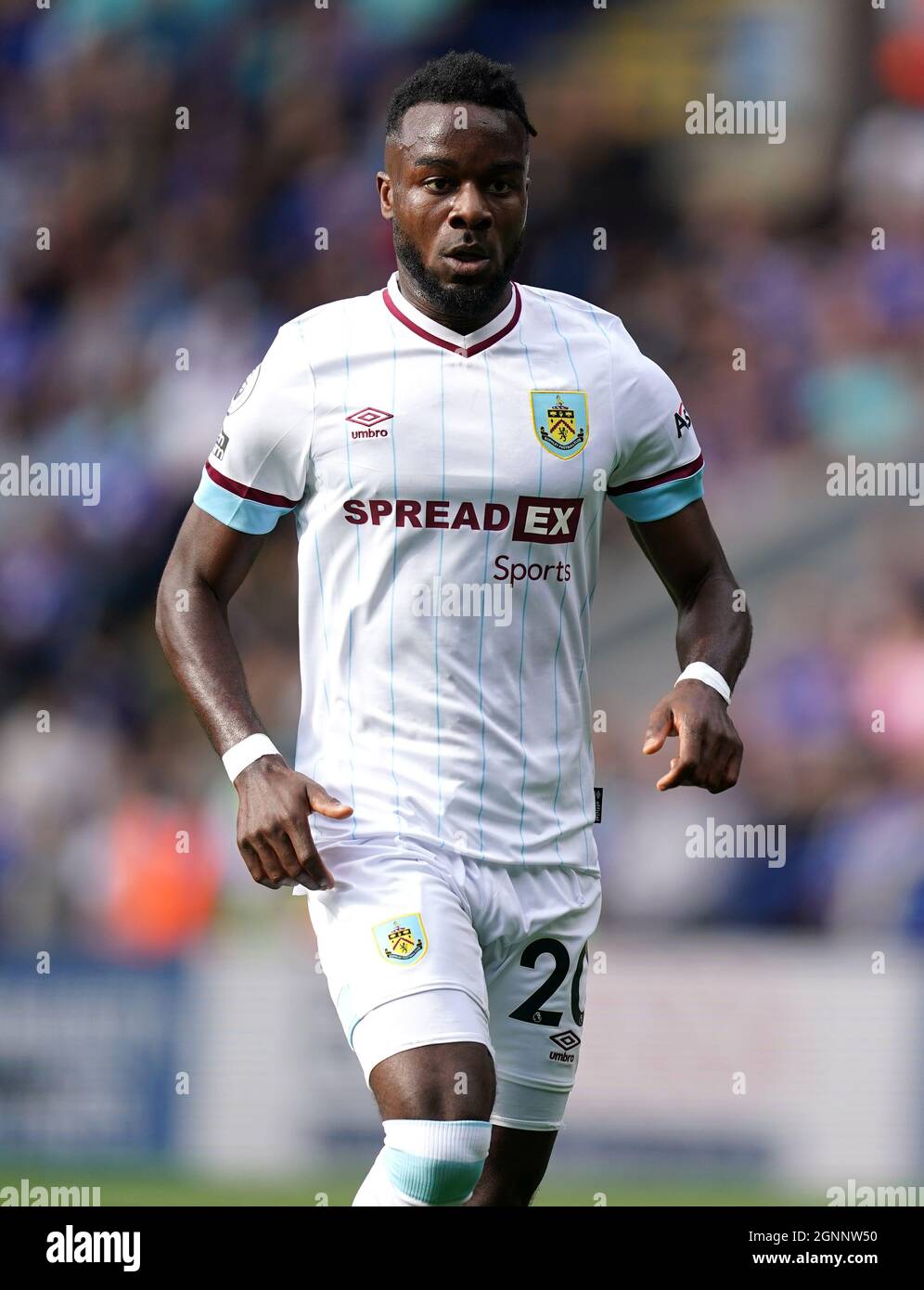 Burnley's Maxwel Cornet during the Premier League match at the King ...