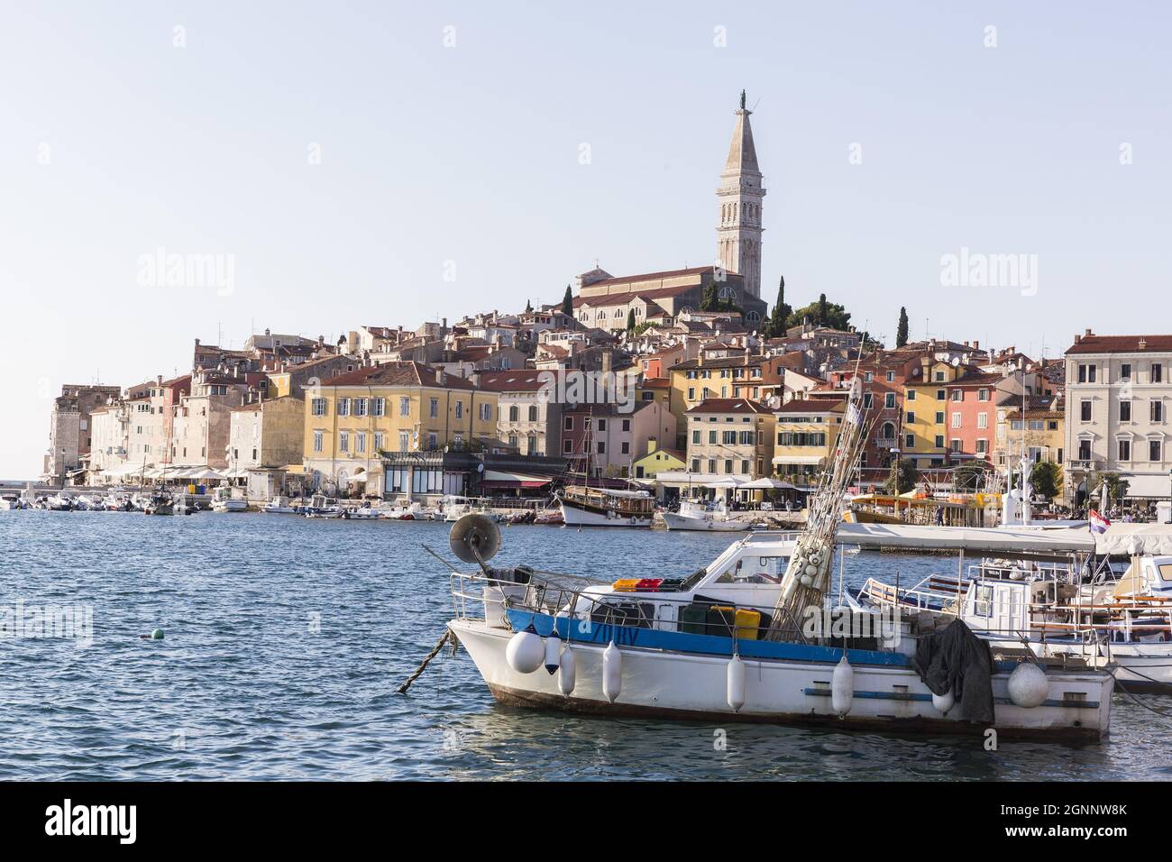 Rovinj on Adriatic coast Stock Photo - Alamy