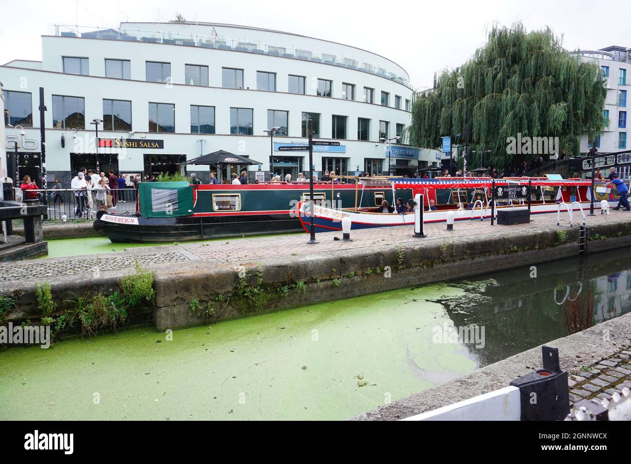 Camden Lock in Camden Town, London, United Kingdom Stock Photo - Alamy