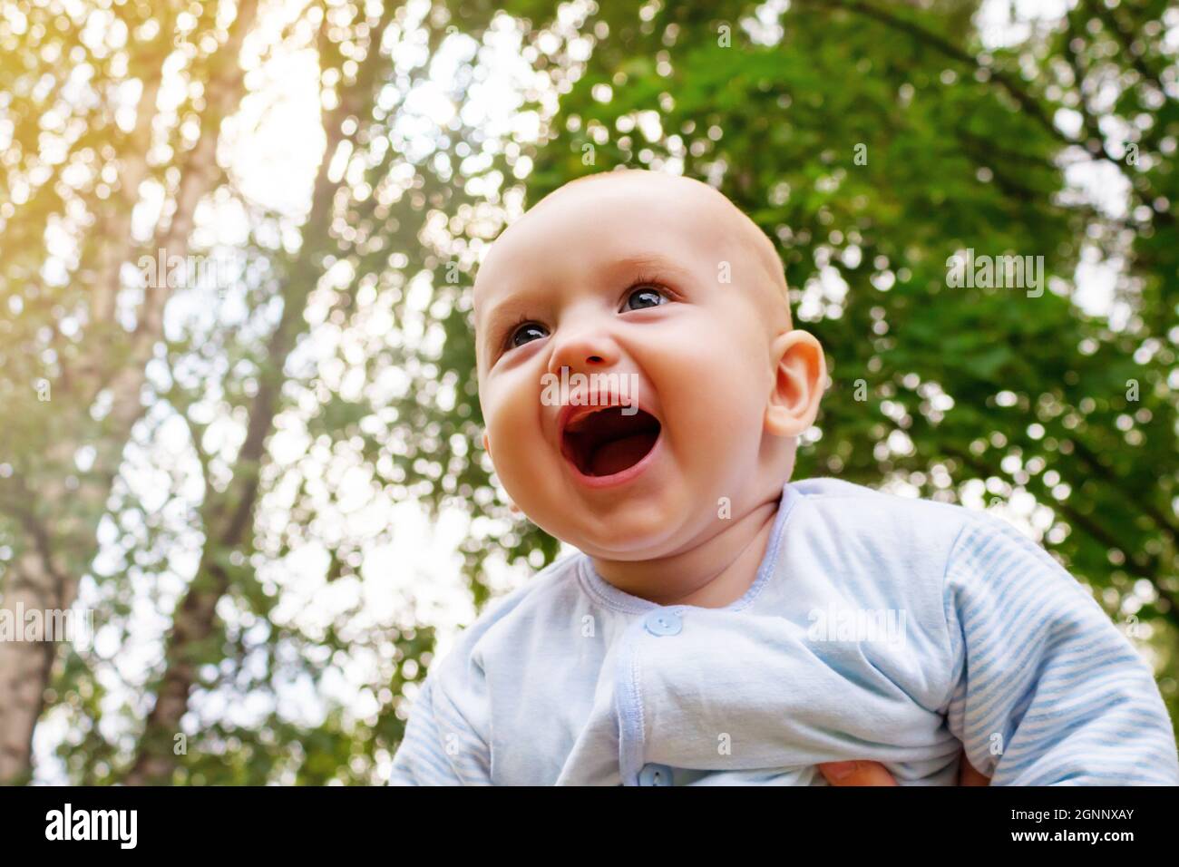 Male caucasian baby hi-res stock photography and images - Alamy