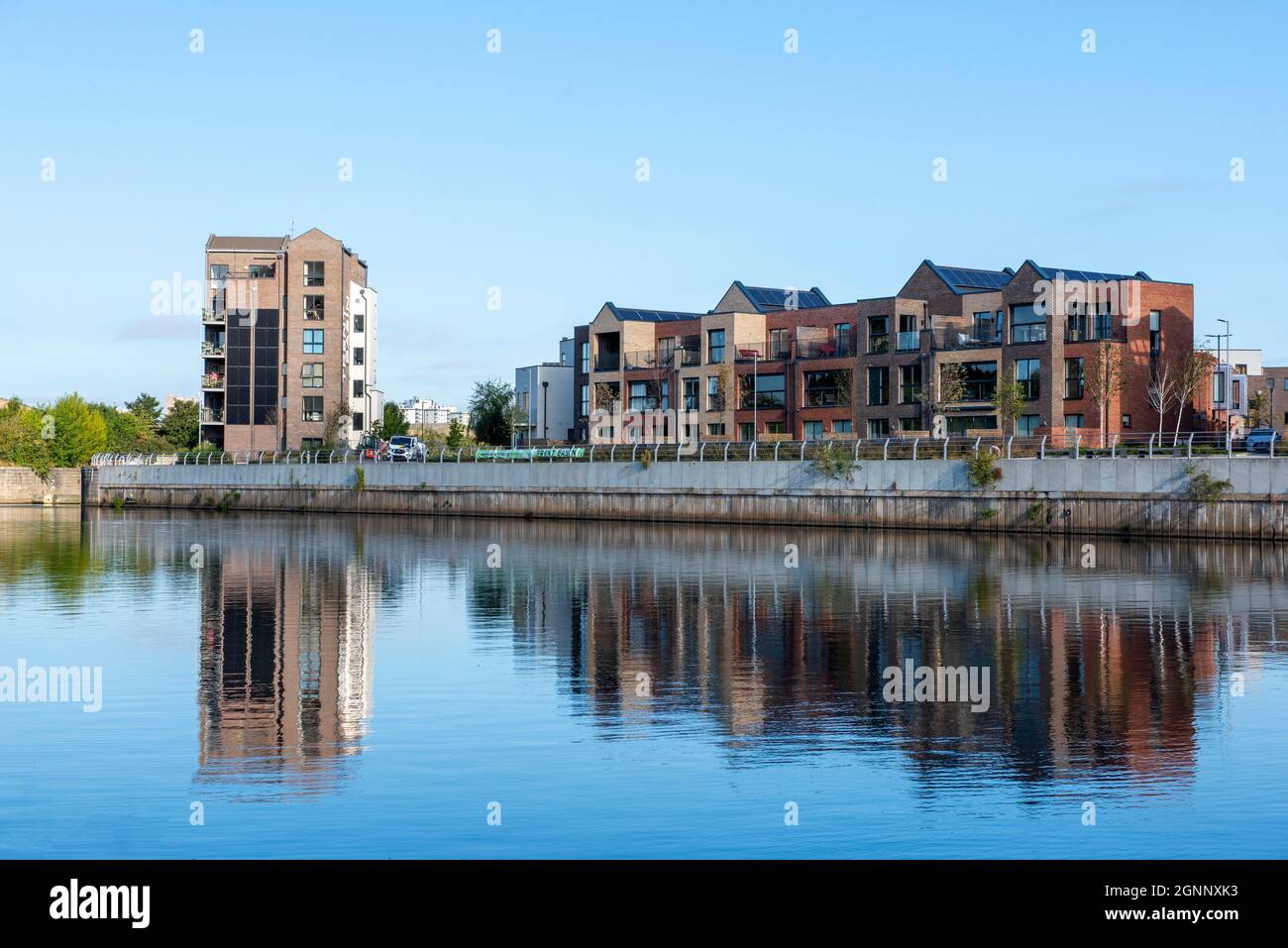 The Trent Basin Development viewed from across the RiverTrent ...