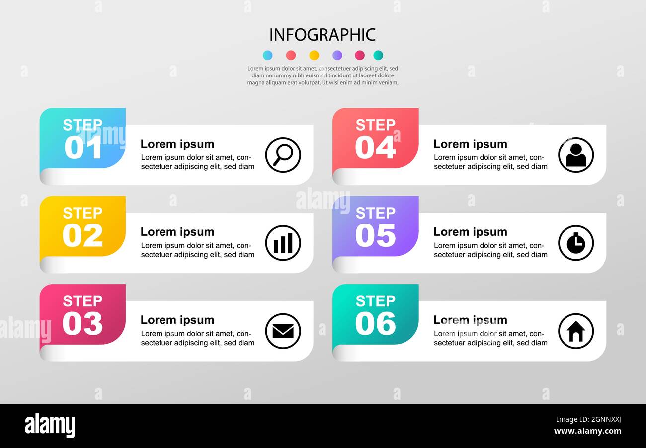 Successful business concept circle infographic template. Infographics ...