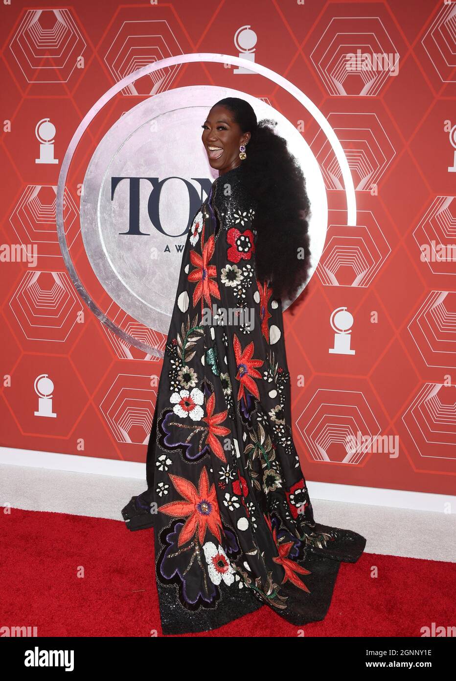 New York, United States. 27th Sep, 2021. Amber Iman attends the 74th ...