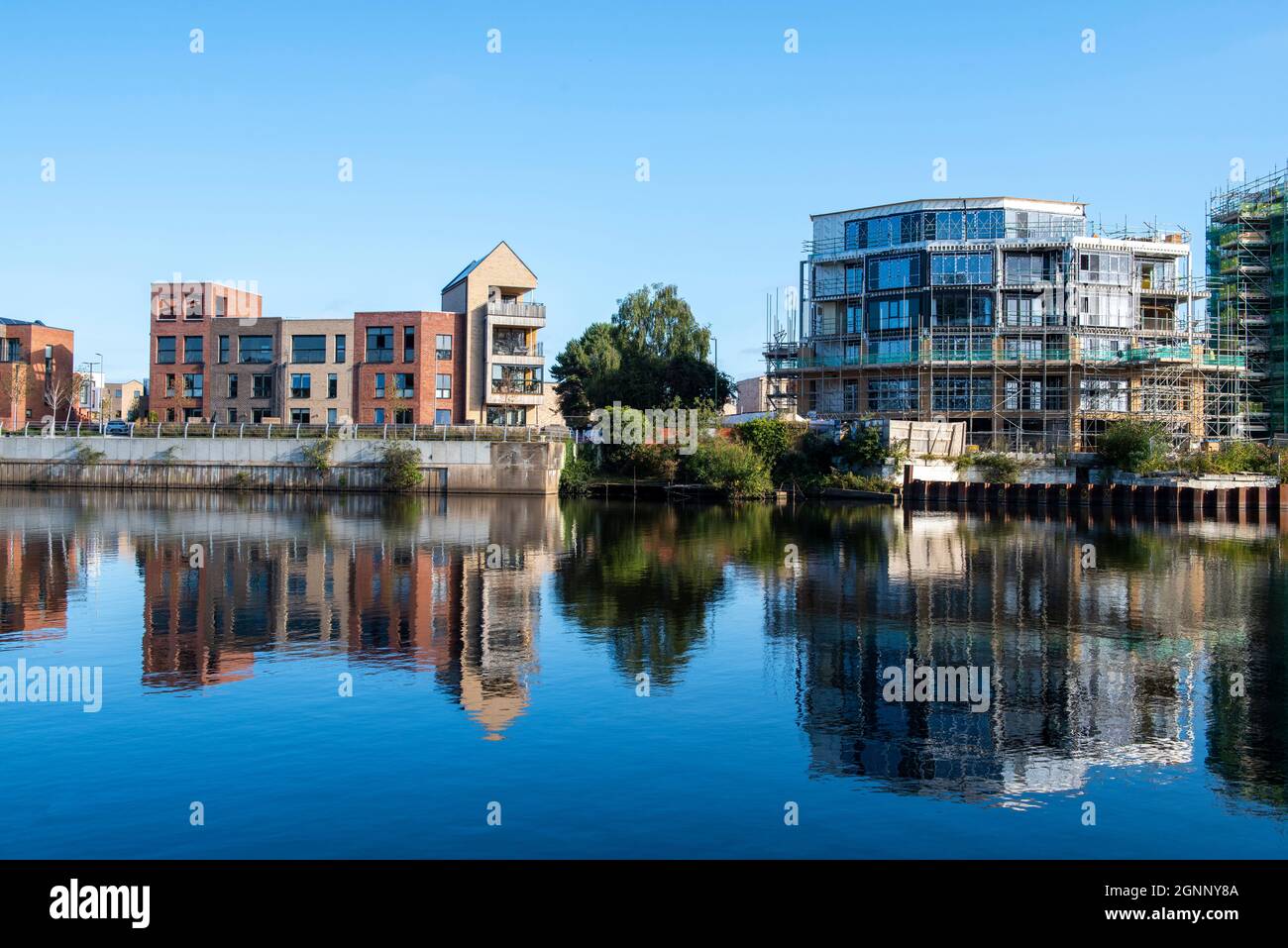 The Trent Basin Development viewed from across the RiverTrent ...