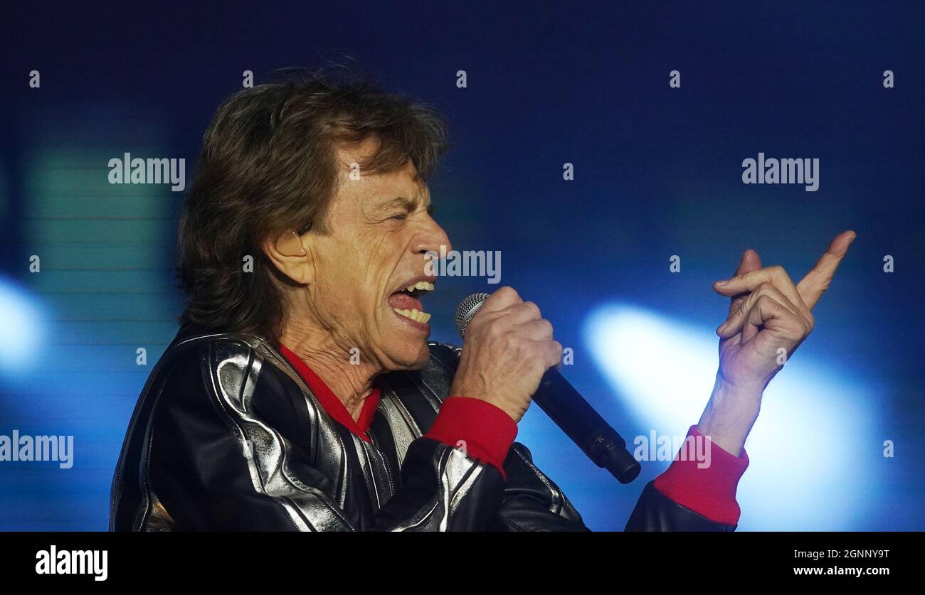 St. Louis, United States. 27th Sep, 2021. Rolling Stones lead singer ...