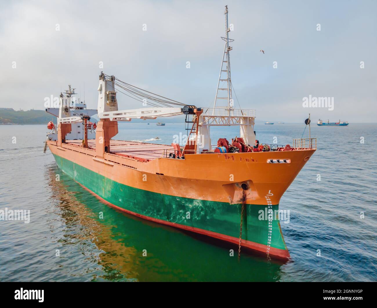 Dry bulk carrier aerial hi-res stock photography and images - Alamy