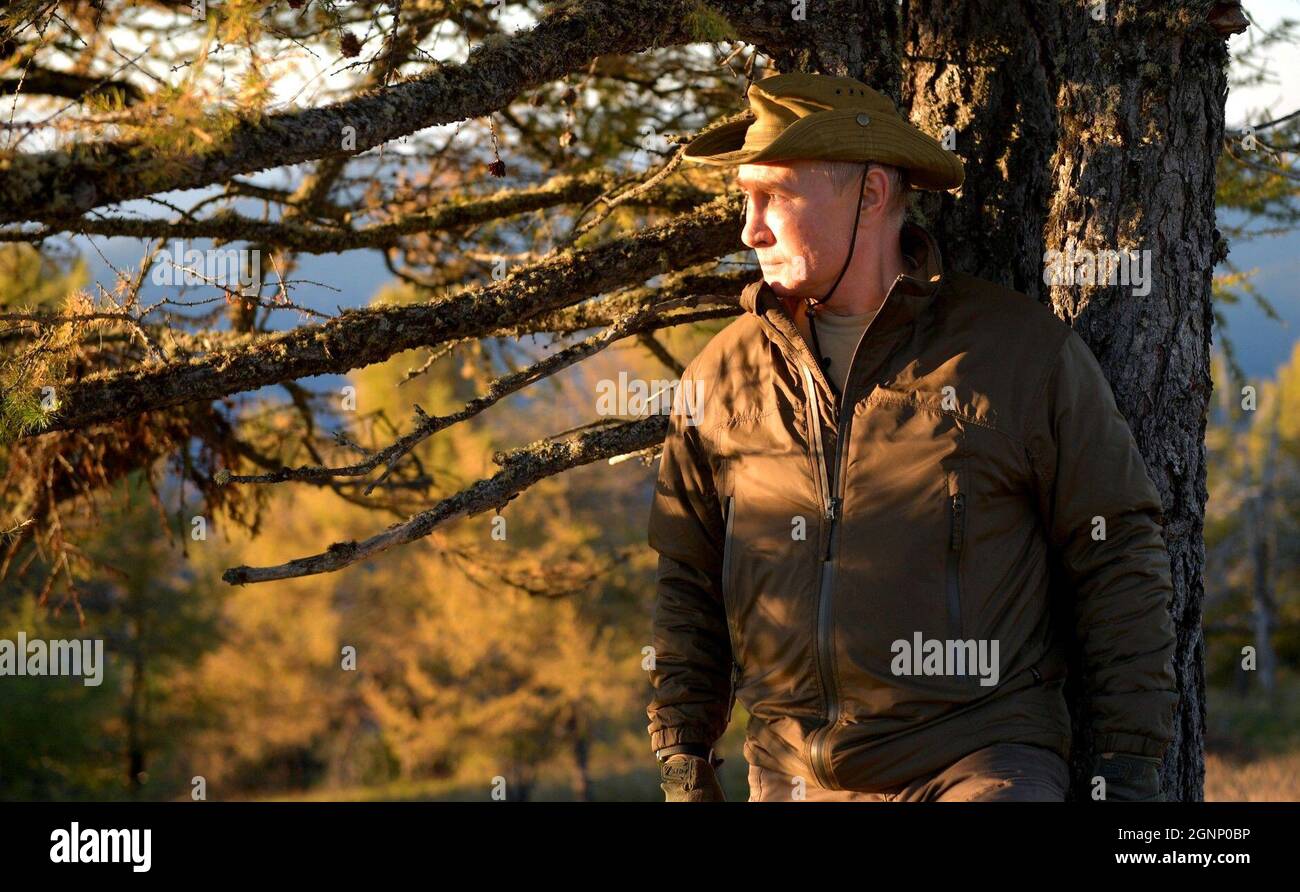 September 26, 2021. - Russia, Siberia. - Russian President Vladimir ...