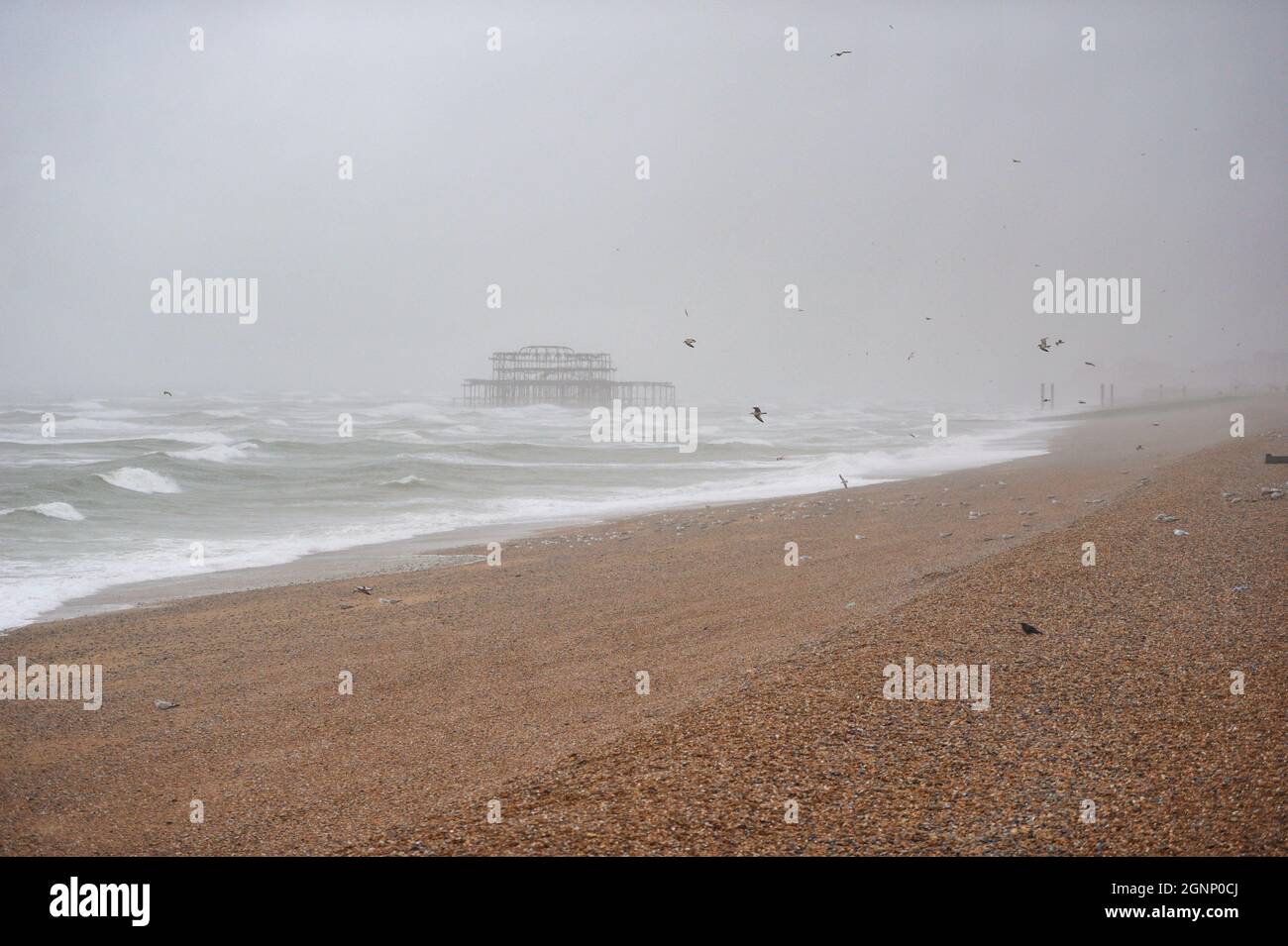 Rain sweeps across west sussex hi-res stock photography and images - Alamy