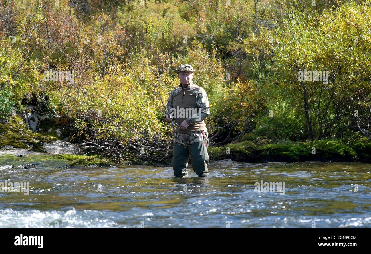 September 26, 2021. - Russia, Siberia. - Russian President Vladimir ...