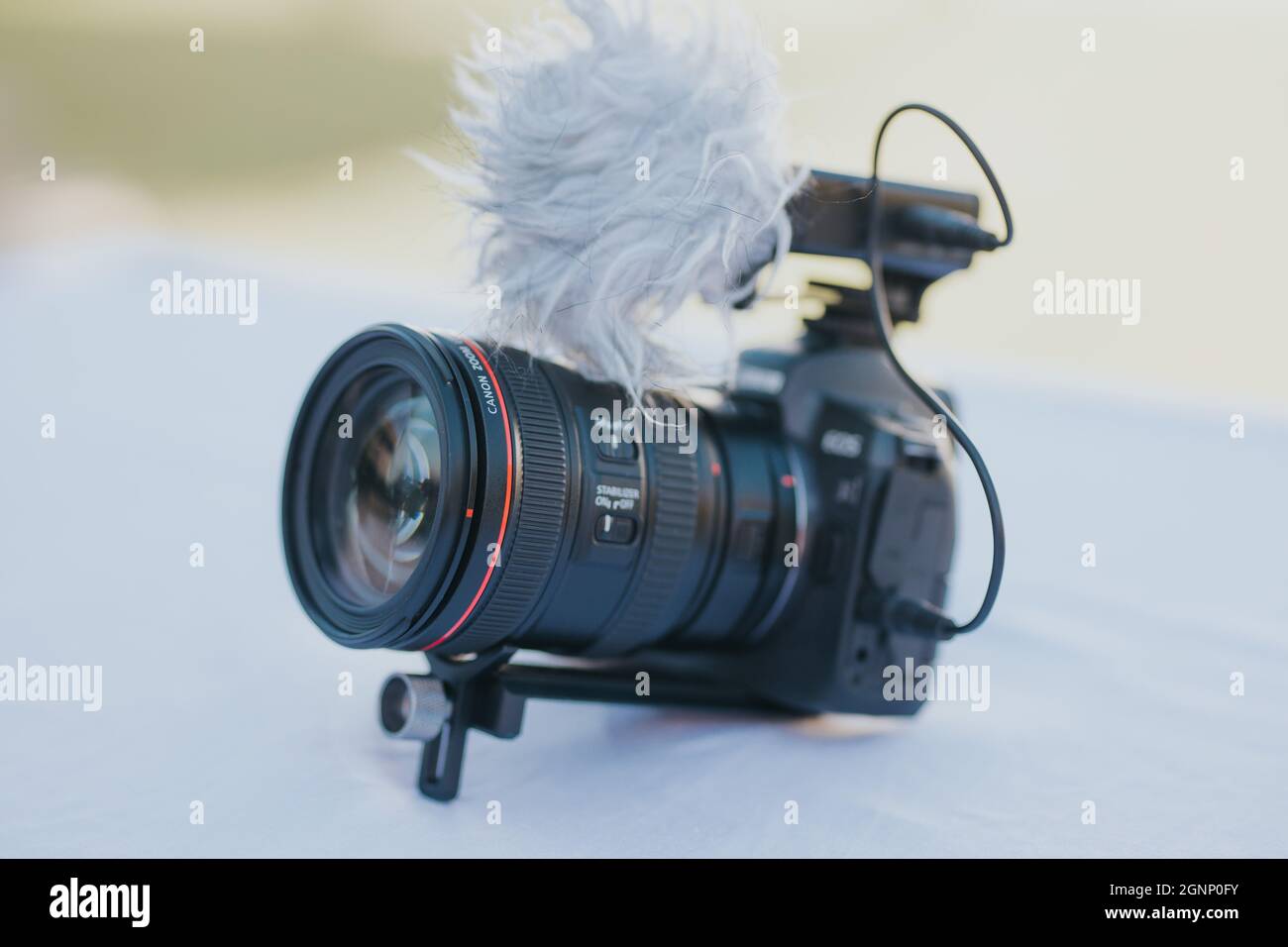 Dead cat mic cover hi-res stock photography and images - Alamy