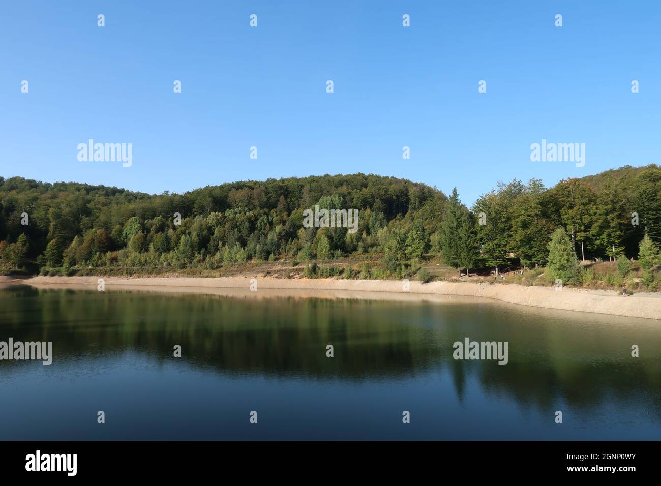 Lake Seliste, mountain Goc - Serbia Stock Photo - Alamy