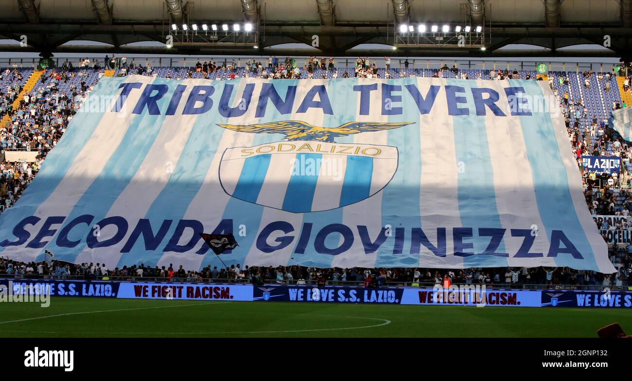Lazio fans hi-res stock photography and images - Alamy