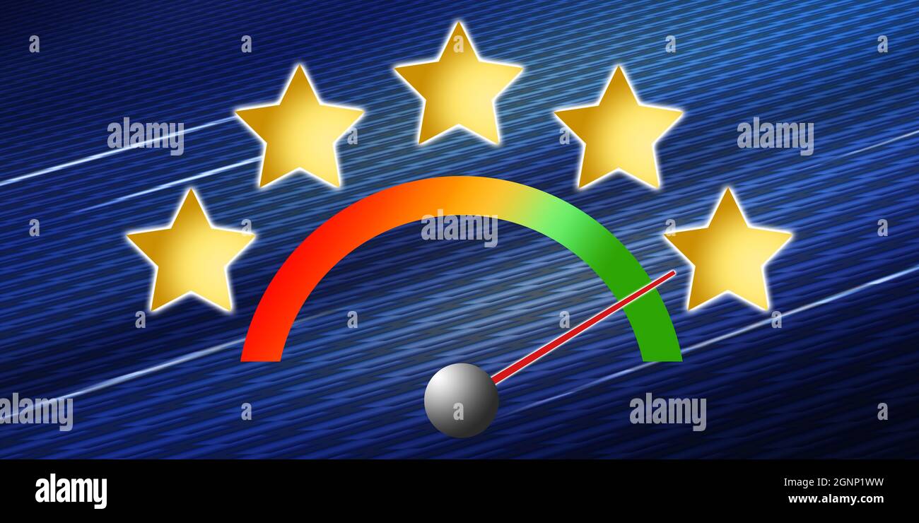 Illustration of a quality concept Stock Photo - Alamy