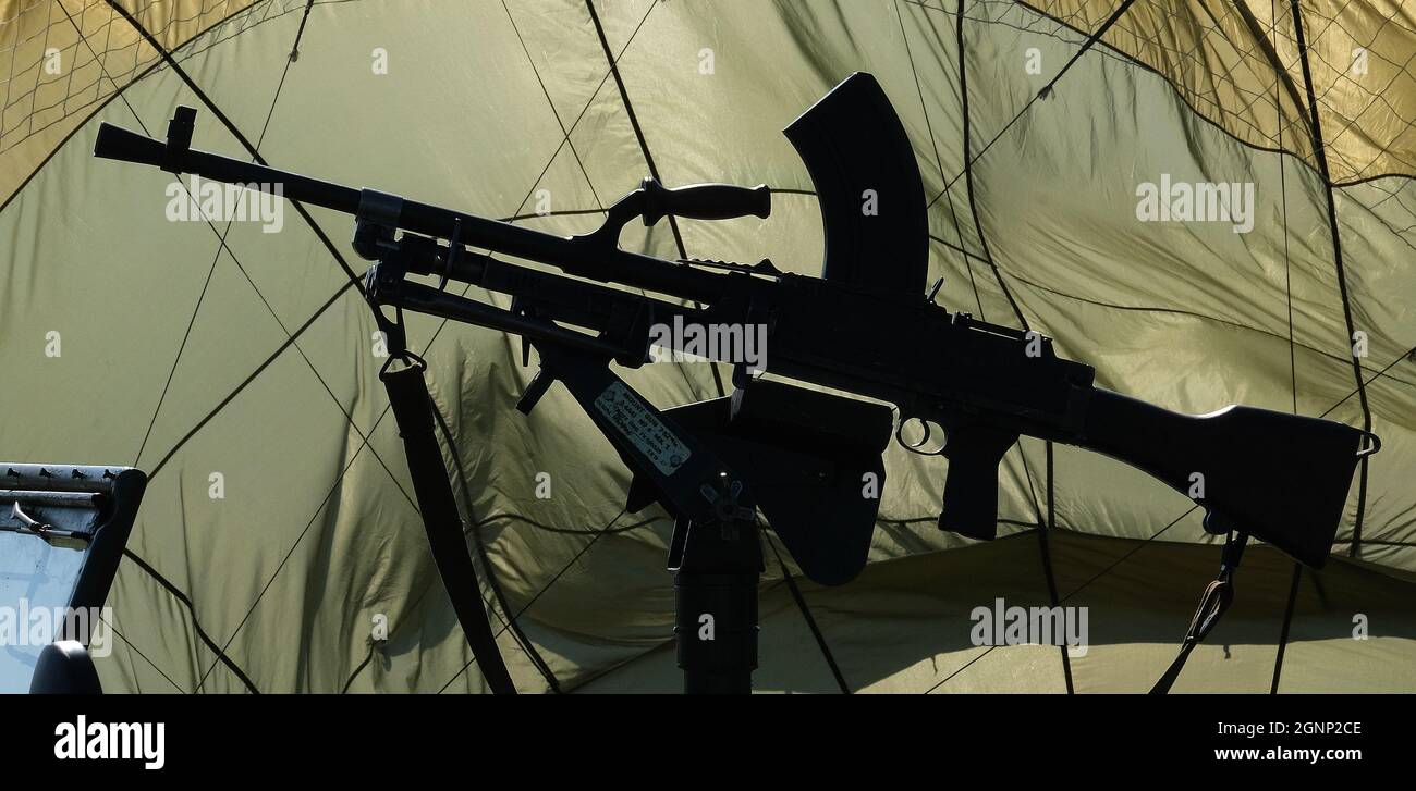 The Bren gun was a series of light machine guns made by Britain in the ...