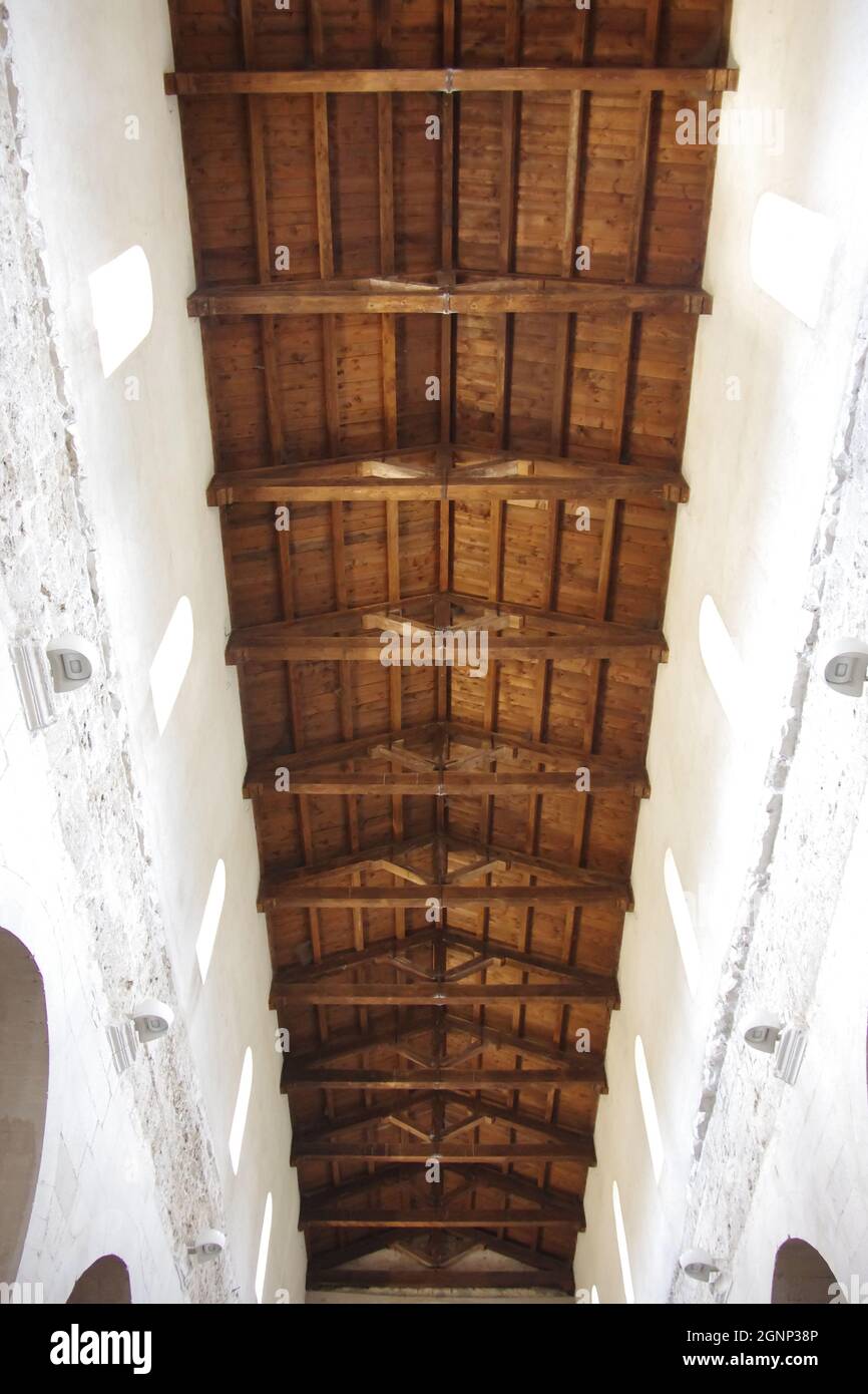 Corfinio - Abruzzo - Complex of the Cathedral of San Pelino. The vault ...