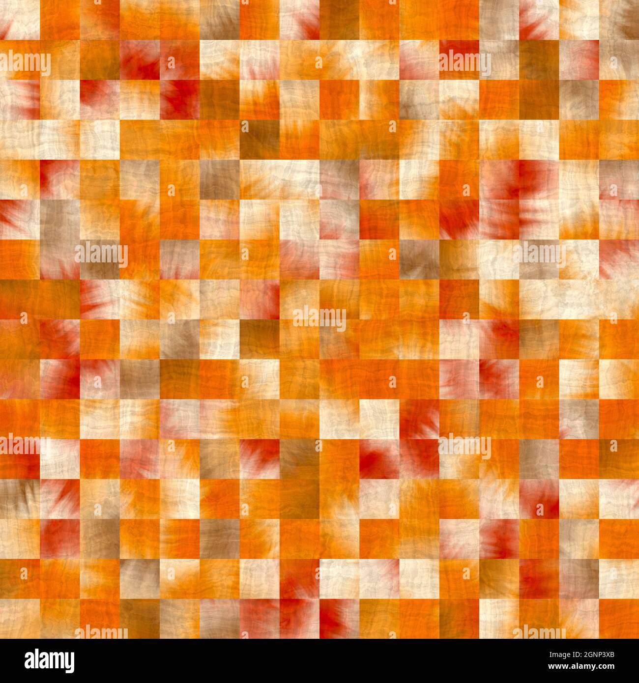 Seamless square tile faux wall mosaic pattern for surface design and ...