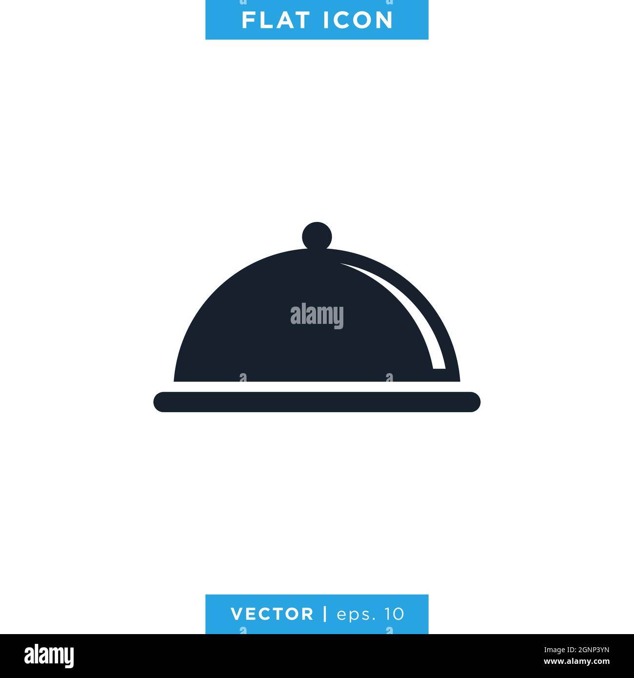 Food tray icon vector stock illustration design template. Vector eps 10 ...