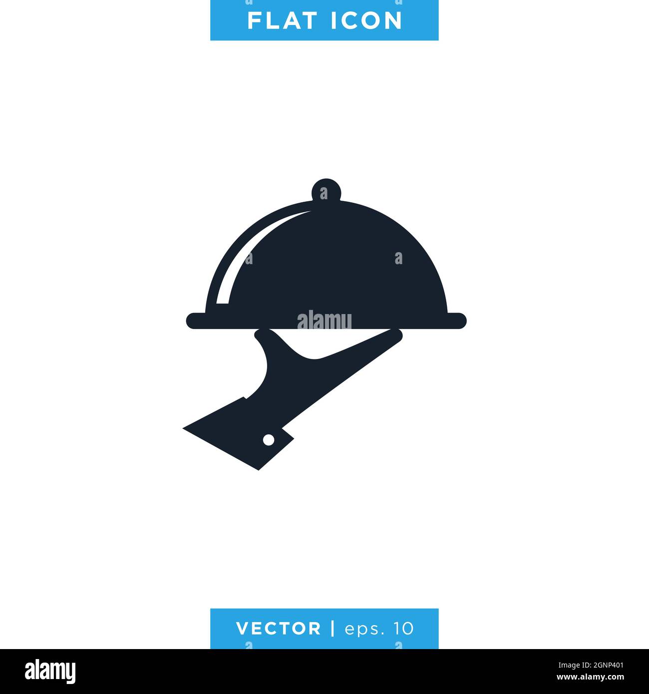 Food tray icon vector stock illustration design template. Vector eps 10 ...