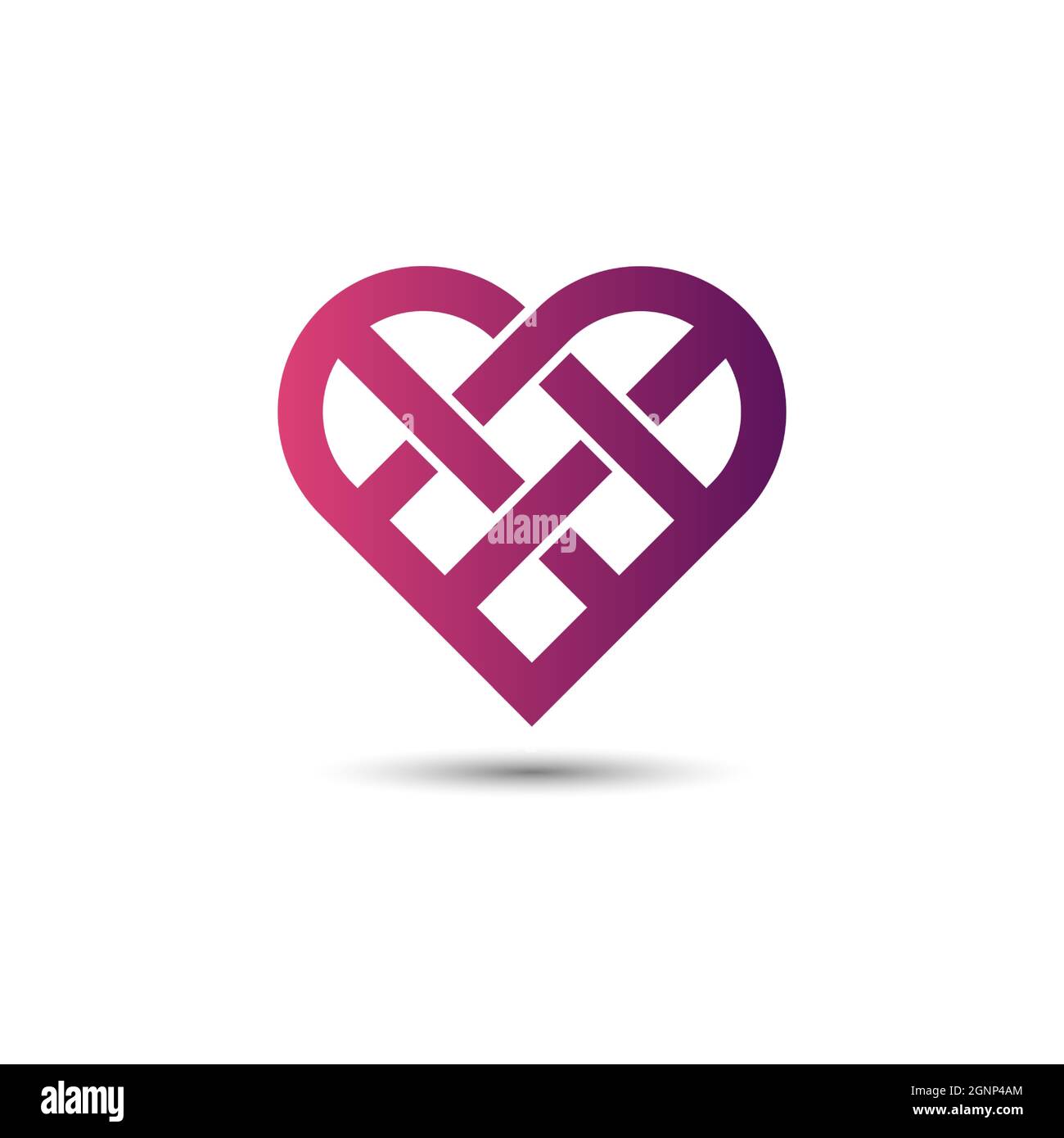 Heart icon vector stock illustration logo design template. Vector eps ...