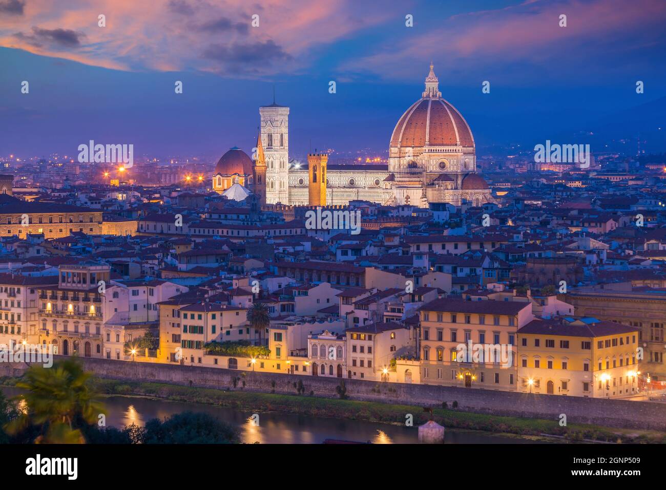 View of Florence skyline from top view in Italy Stock Photo - Alamy