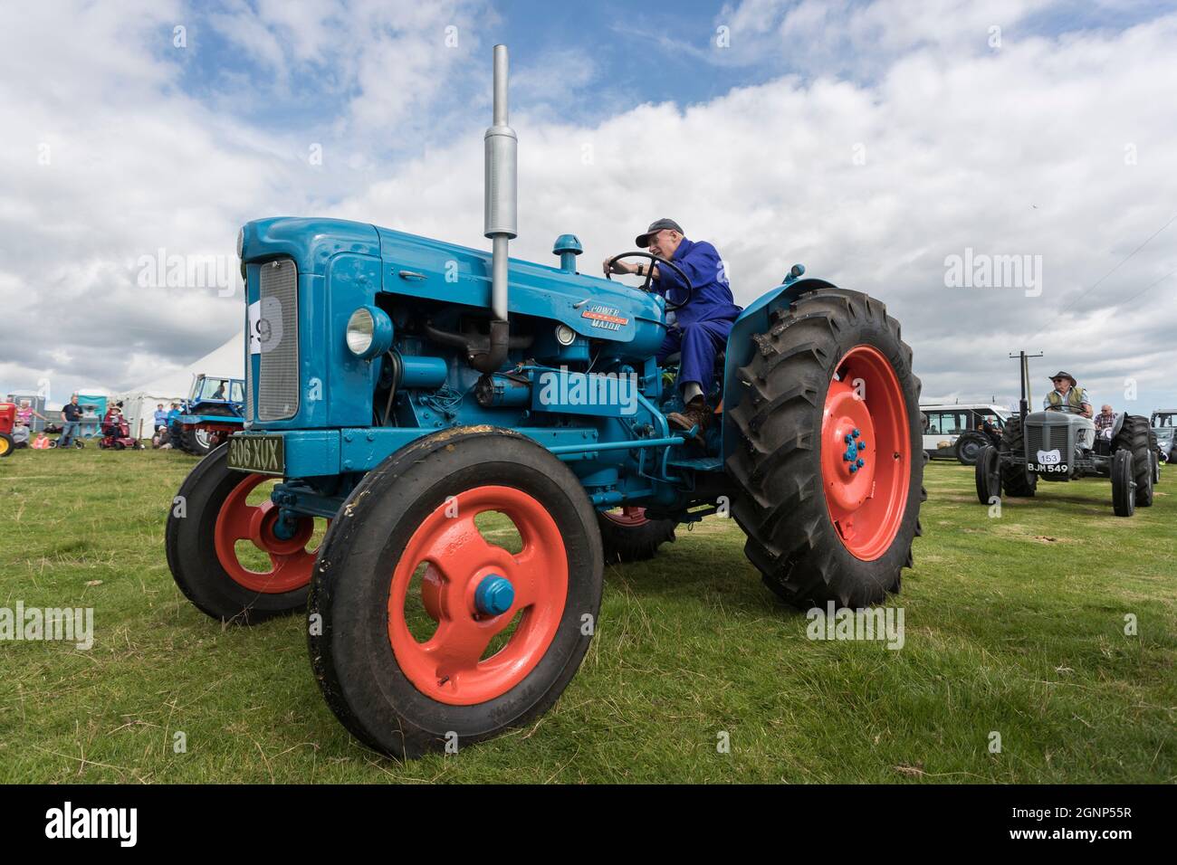 Vintage tractor, Appleby show, Appleby-in-Westmorland, Cumbria Stock ...