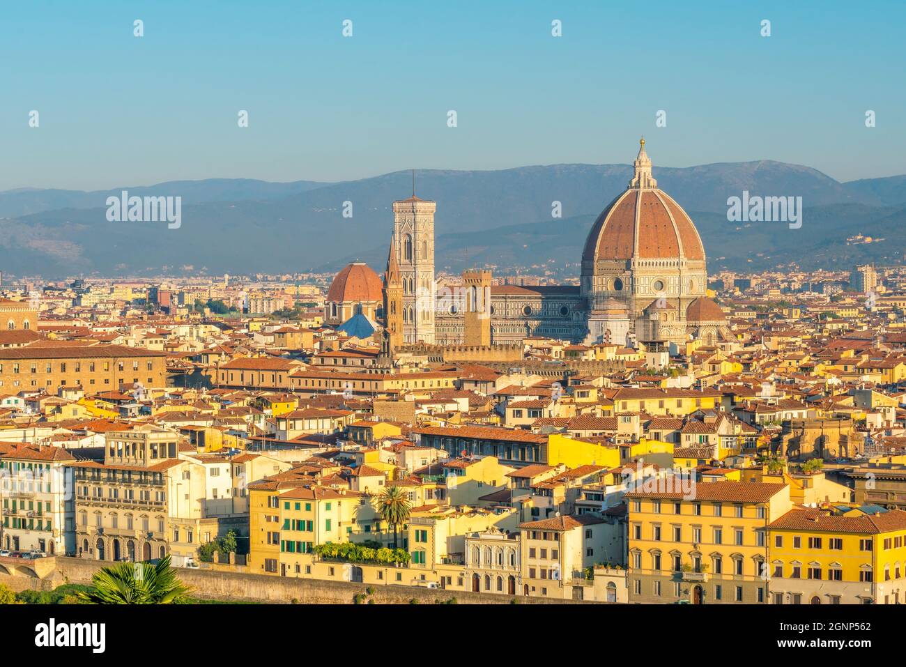 View of Florence skyline from top view in Italy Stock Photo - Alamy