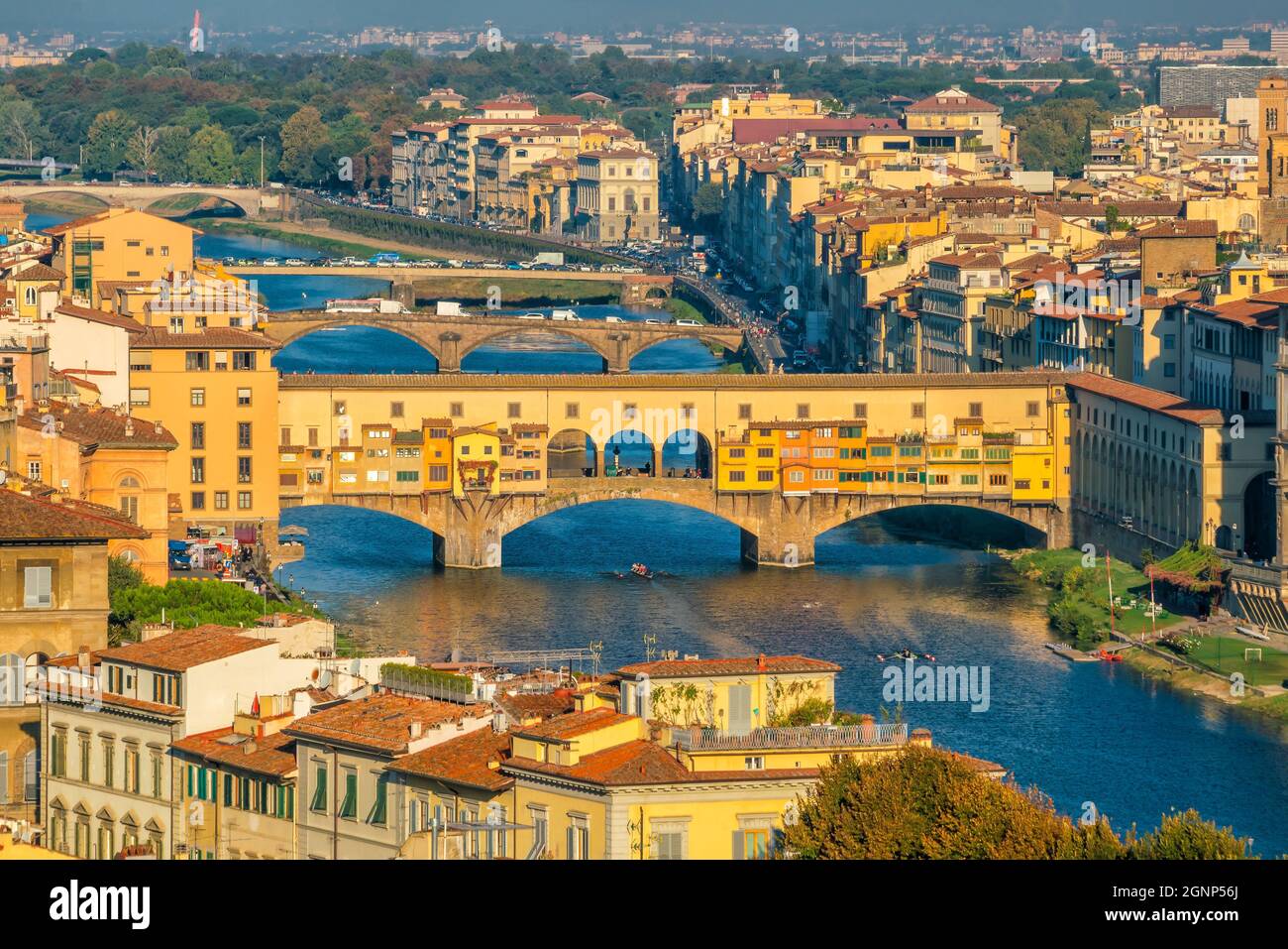 View of Florence skyline from top view in Italy Stock Photo - Alamy