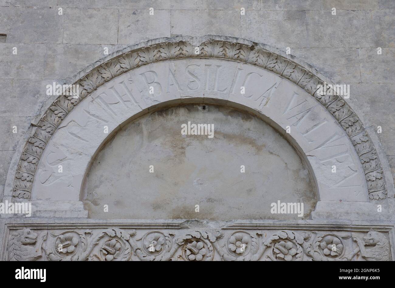 Corfinio- Abruzzo - Complex of the Cathedral of San Pelino: External ...