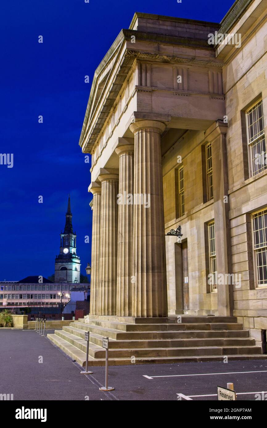 The Moot Hall is a courthouse at Castle Garth in Newcastle upon Tyne ...