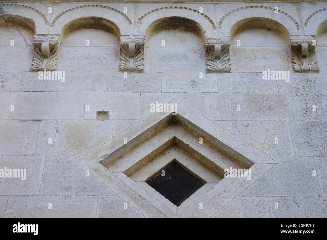 Corfinio- Abruzzo - Complex of the Cathedral of San Pelino: External ...