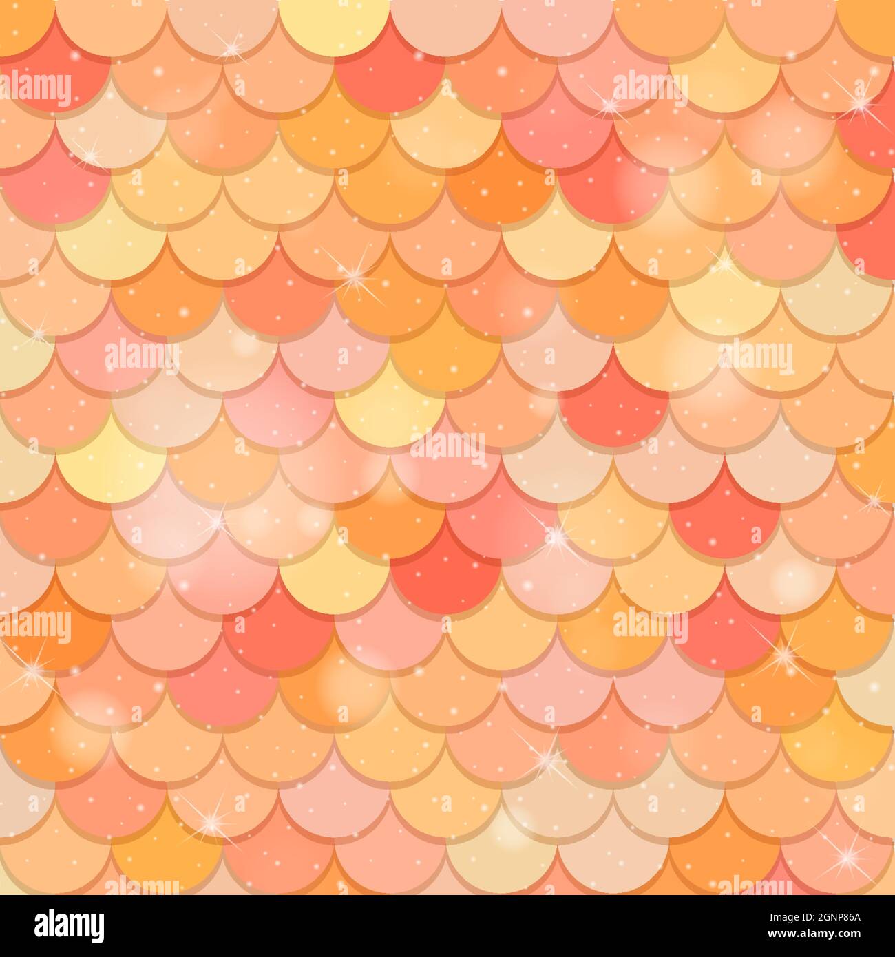 Fish scale seamless pattern background illustration Stock Vector Image ...