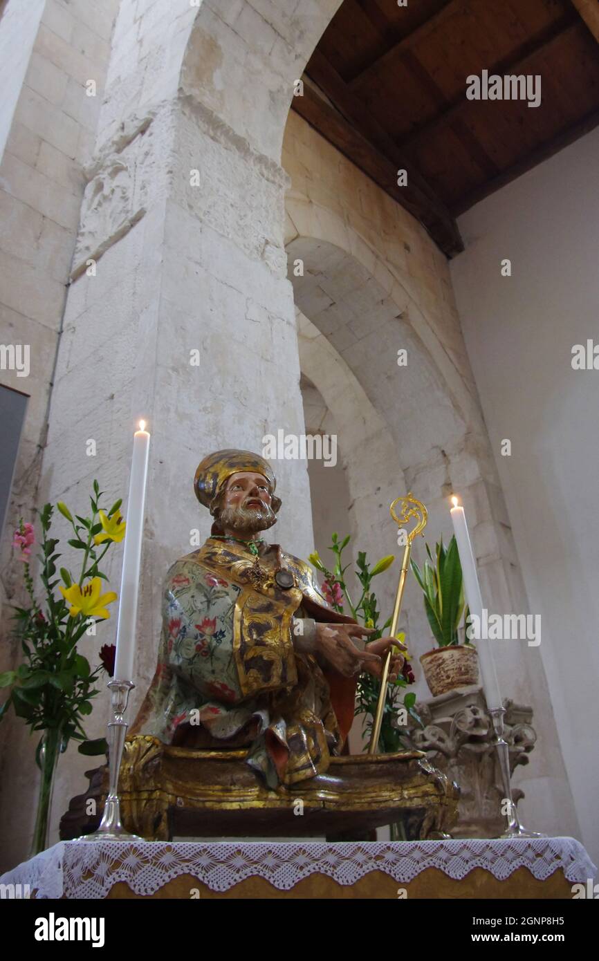 Corfinio - Abruzzo - Complex of the cathedral of San Pelino. Some ...
