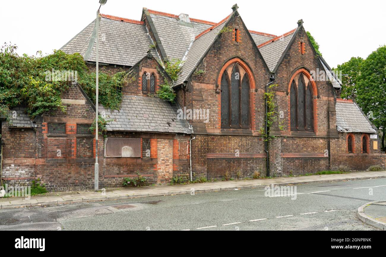 Old Welsh Church or Chapel on the corner of Upper Parliament St and ...